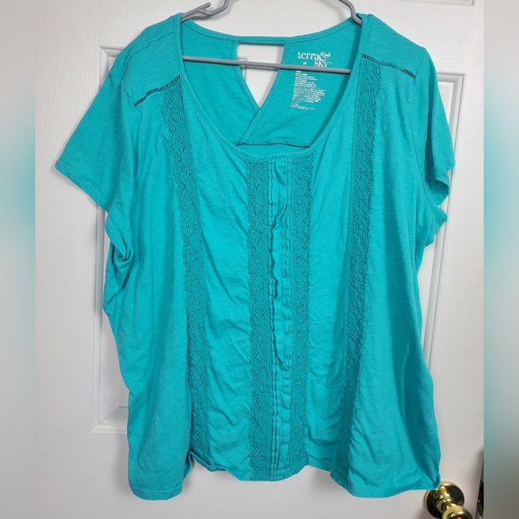 Terra & Sky | Tops | Terra Sky Size 3x Shirt | Poshmark